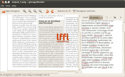 gImageReader - OCR di Immagini o Docucumenti Pdf su Linux 0.8.1 - Linux Freedom